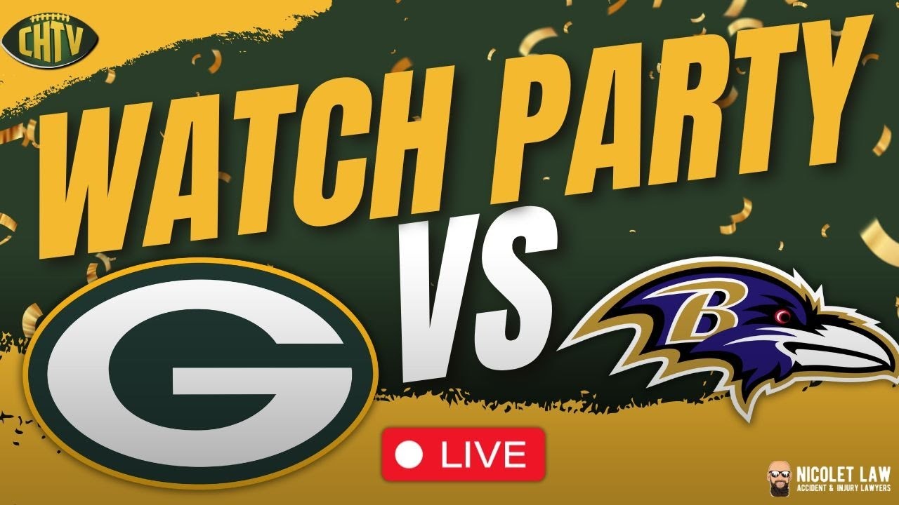 2024 Preseason Watch Party: Baltimore Ravens vs Green Bay Packers - YouTube