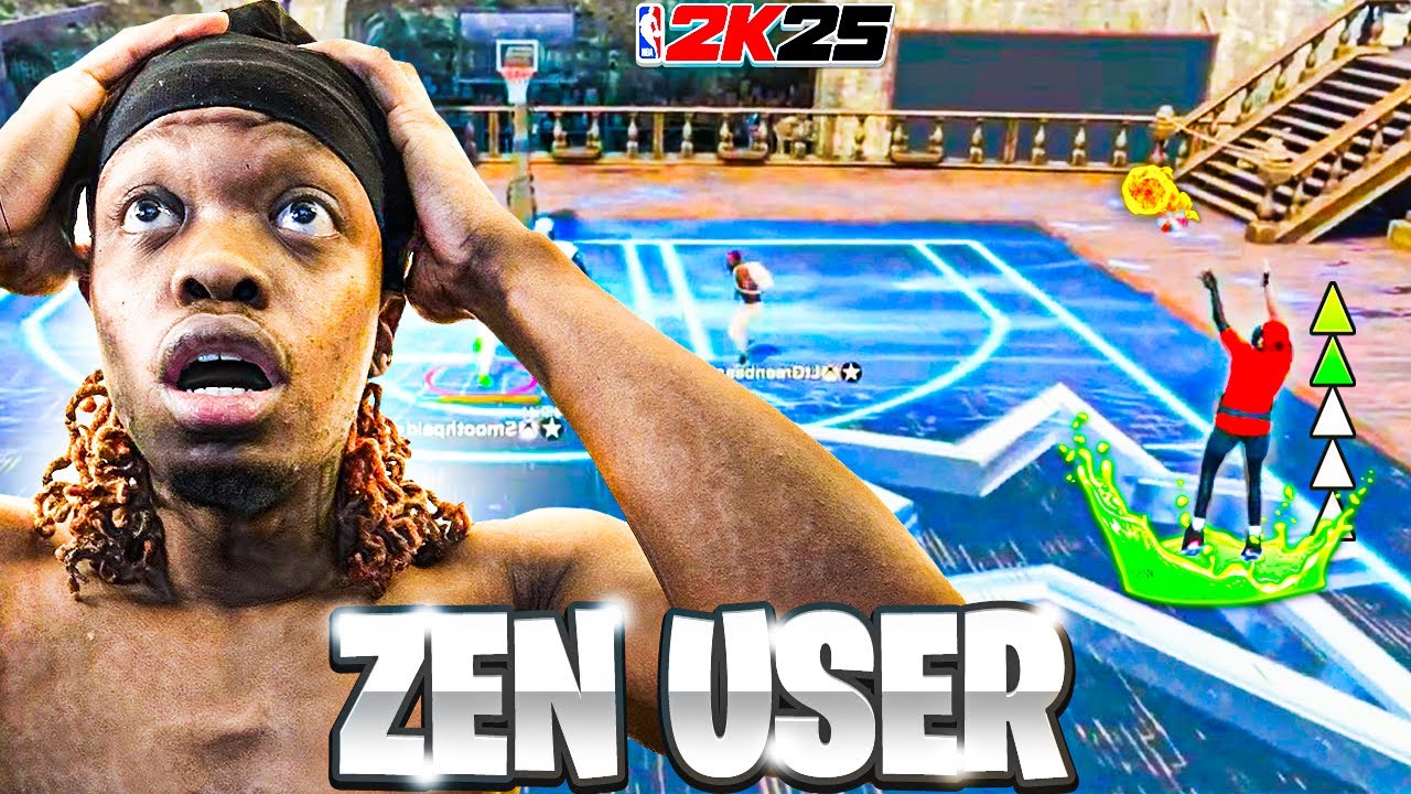 MY EXPERIENCE PLAYING with a ZENNER on NBA 2K25! - YouTube