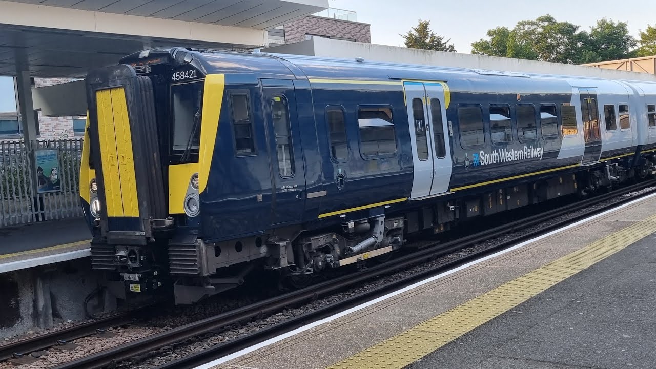 Class 458/4 Juniper, ride+Acceleration - YouTube