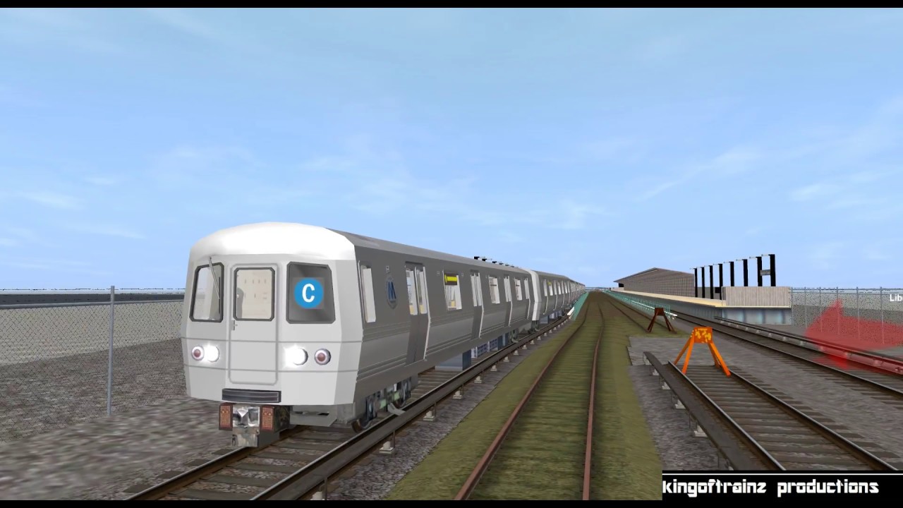 Trainz 12: R44 (C) Train (Rockaway Blvd - Rockaway Park) - YouTube
