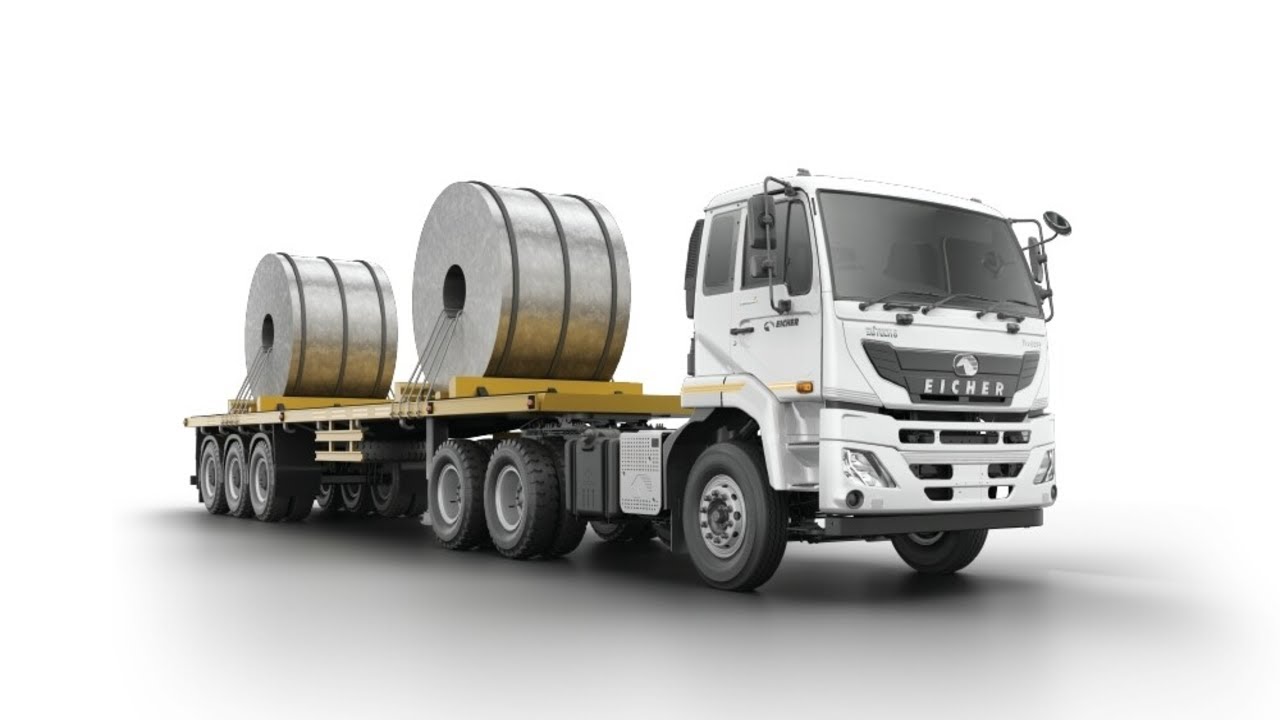 Eicher Pro 6055 Trailer | Eicher Pro 6055 Truck - YouTube