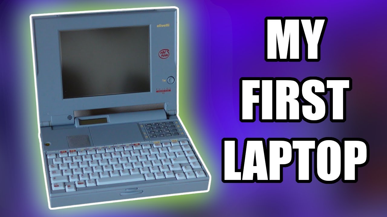 Olivetti Philos 46 - My First Laptop! - YouTube