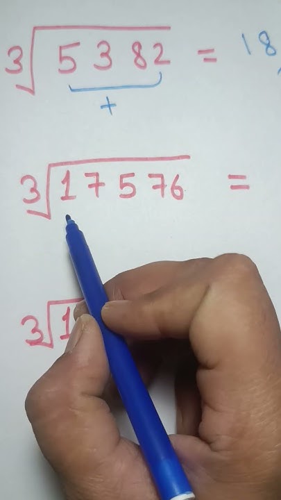 New cube root tricks|| Math tricks # Viral # trending shorts # Cube root trick # Math Shorts ...