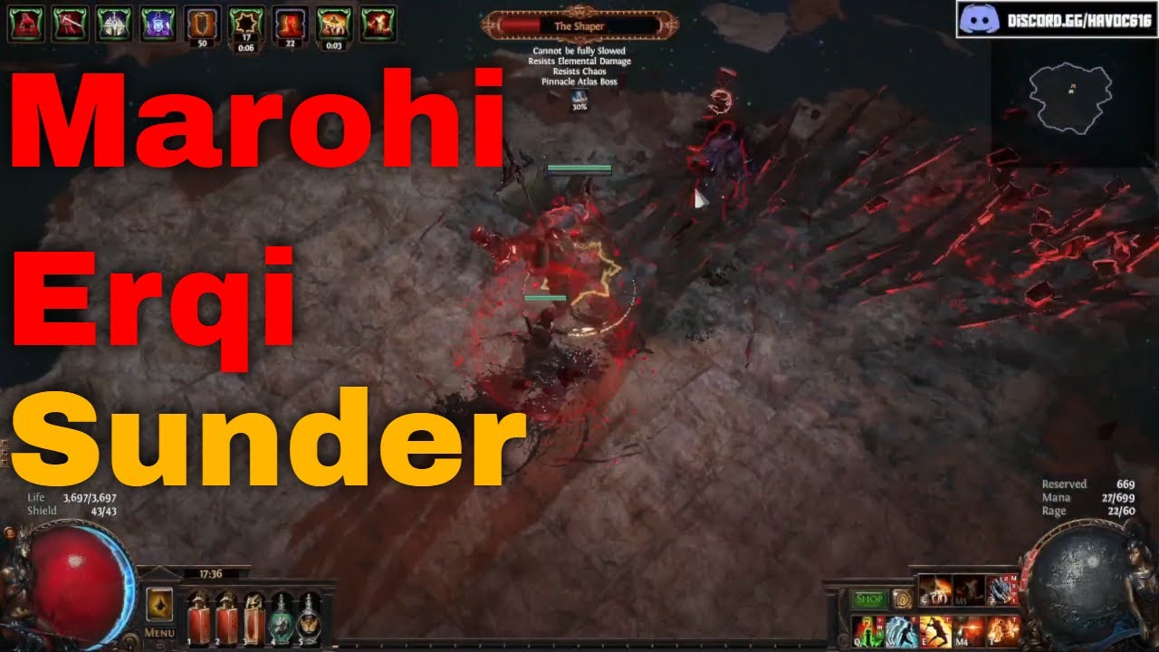 Stun is Fun - Marohi Erqi Sunder Berserker [3.19 PoE] - YouTube