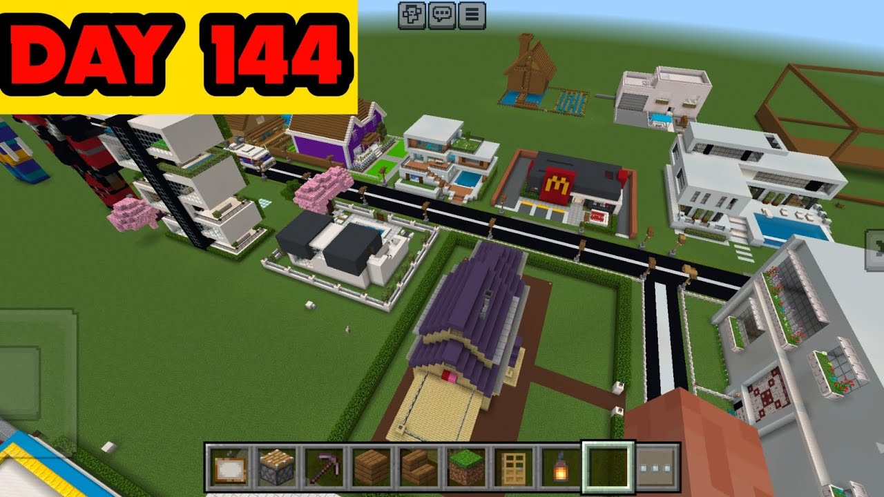Day 144 Playing Minecraft - YouTube