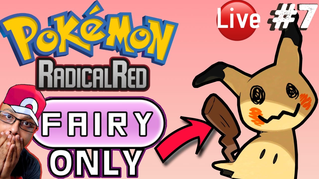 Elite Four | Fairy Challenge | Radical Red [HC] 🔴LIVE #07 - YouTube