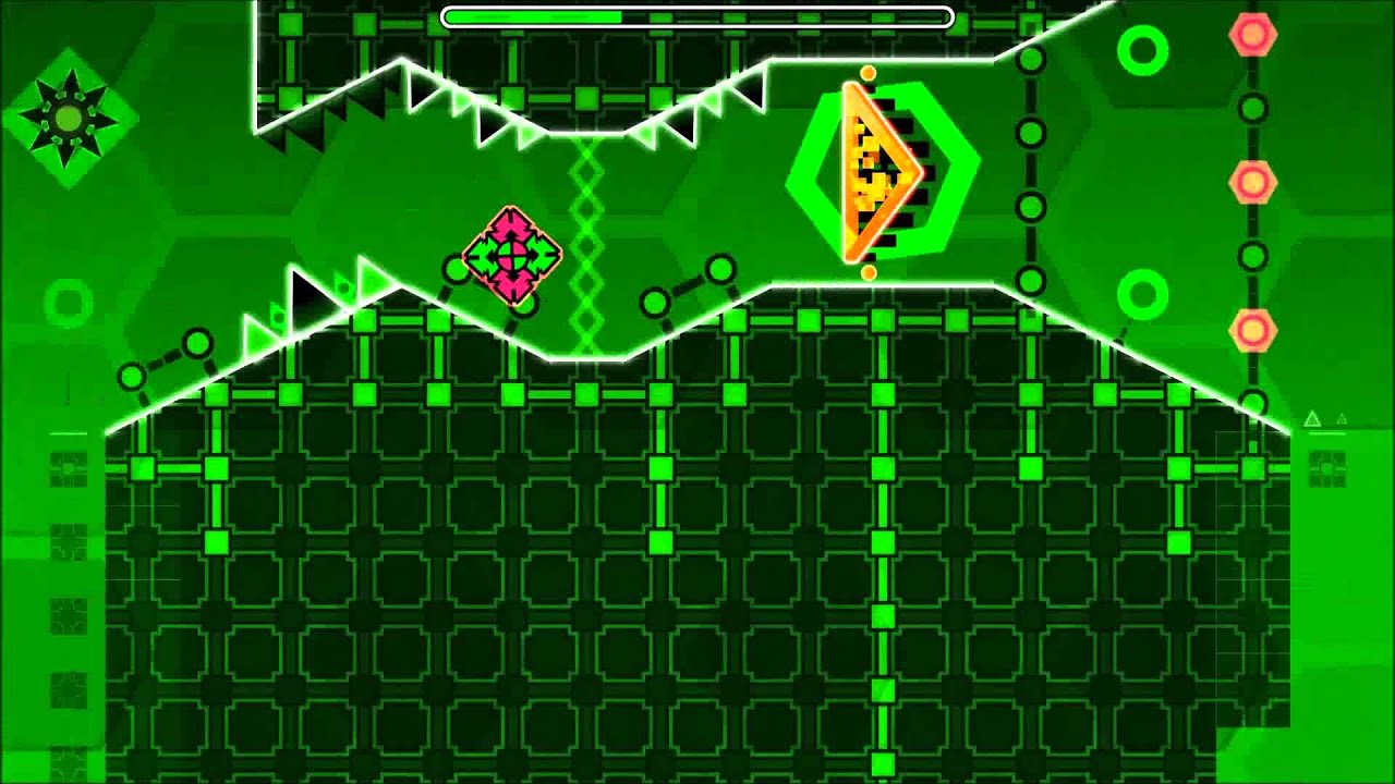 Geometry dash - (Medium demon) Hexagon road - Darnoc - YouTube