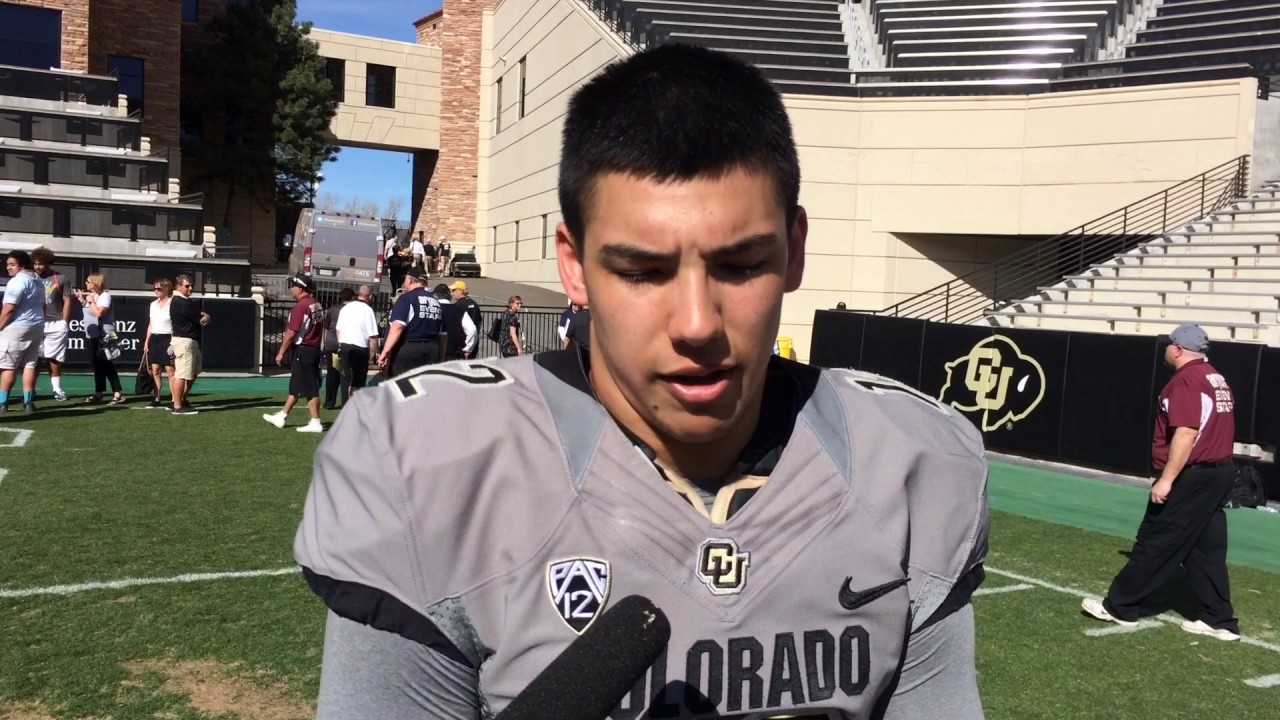Buffzone: CU Buffs QB Steven Montez, March 18 - YouTube