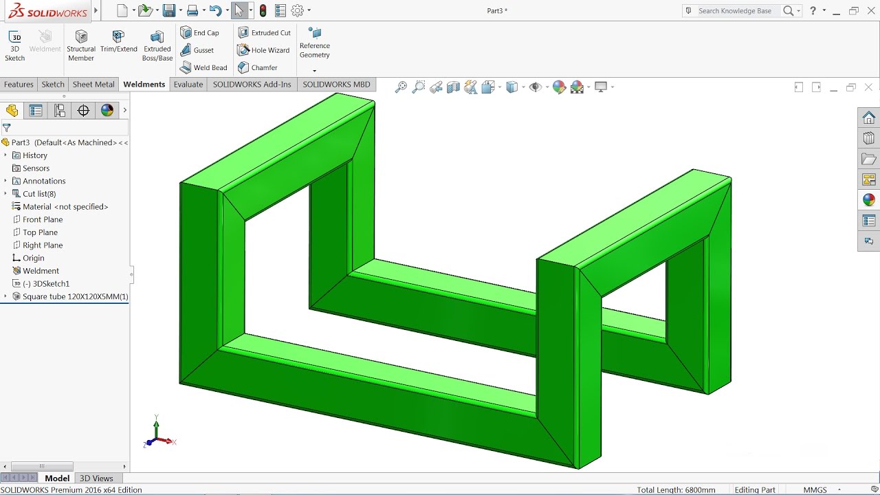 How To Create Custom Weldments Profile In Solidworks Solidworks how-to-create-custom-weldments-profile-in-solidworks-solidworks