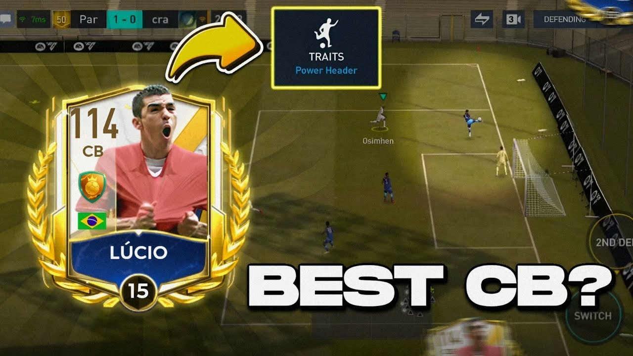 Review Lucio Best CB in FIFA 23 mobile!! - YouTube