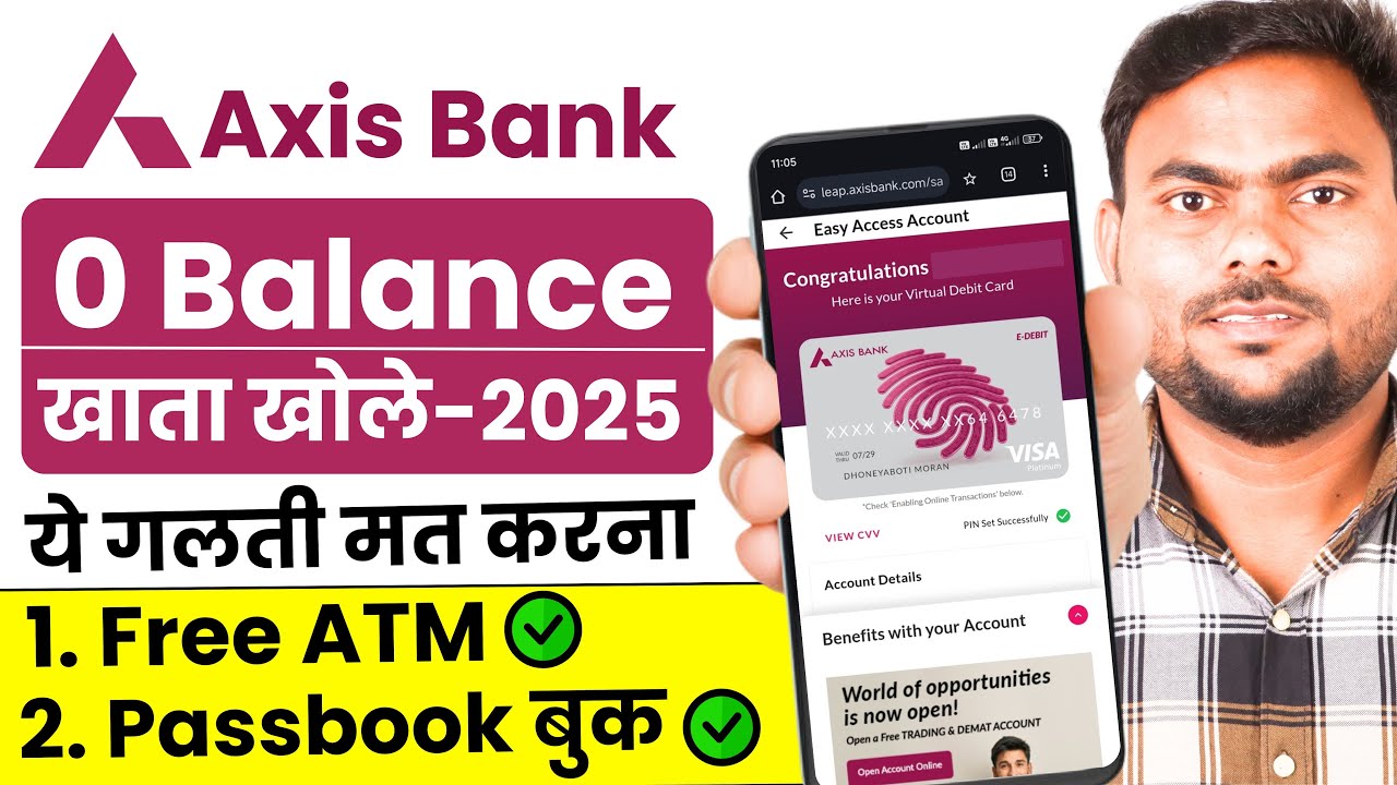Axis Bank Zero Balance Account 2025 | Axis Bank Zero Balance Account ...