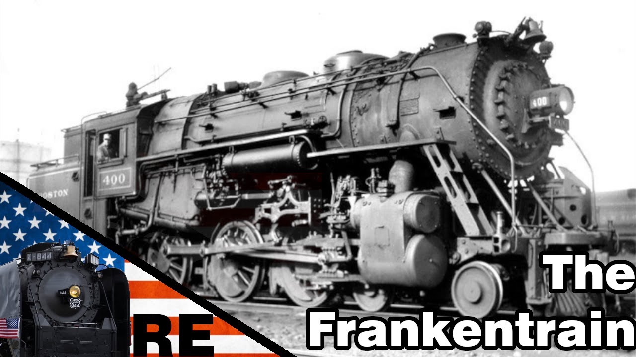 The Boston And Albany 4-6-6Ts: The Frankentrain - YouTube