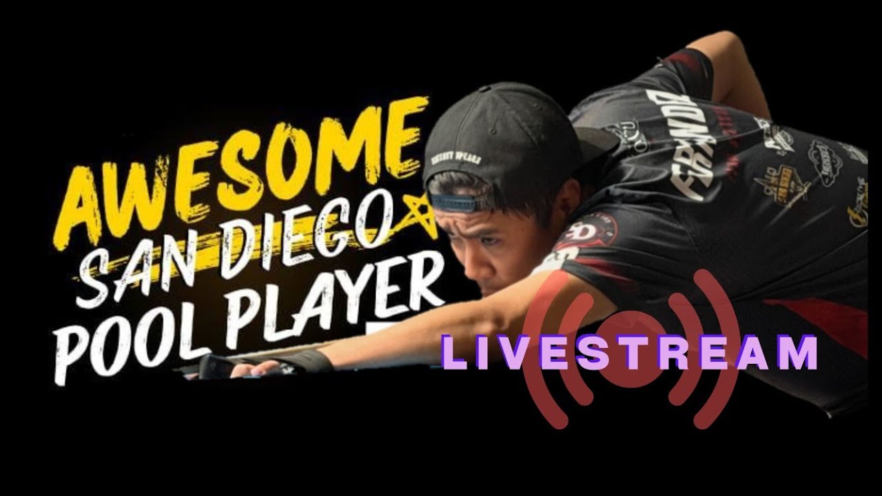 Awesome SD Pool Player | LIVE! | APA 9-Ball Matchup + Straight Pool ...