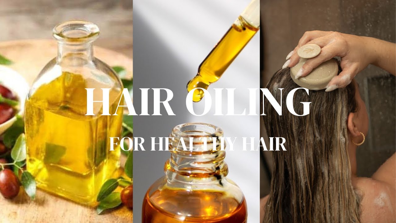 Hair Oiling Routine For Healthy Hair - YouTube