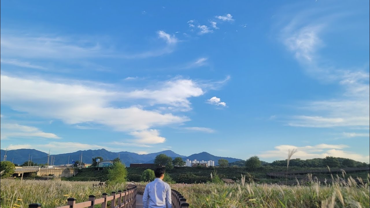 First Autumn 2022 Vlog Beautiful Day at Daegu Daemyung Reservior 맹꽁이야 ...