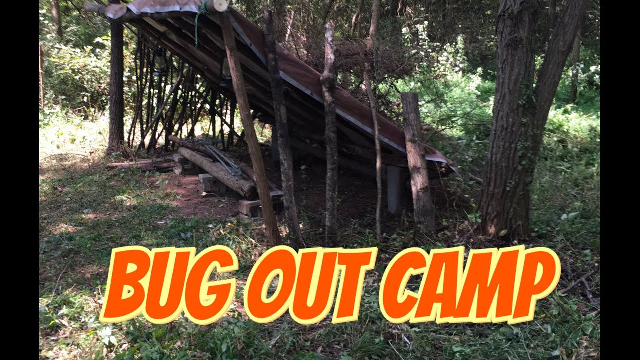 Bug Out Camp for Bushcraft & Survival - YouTube