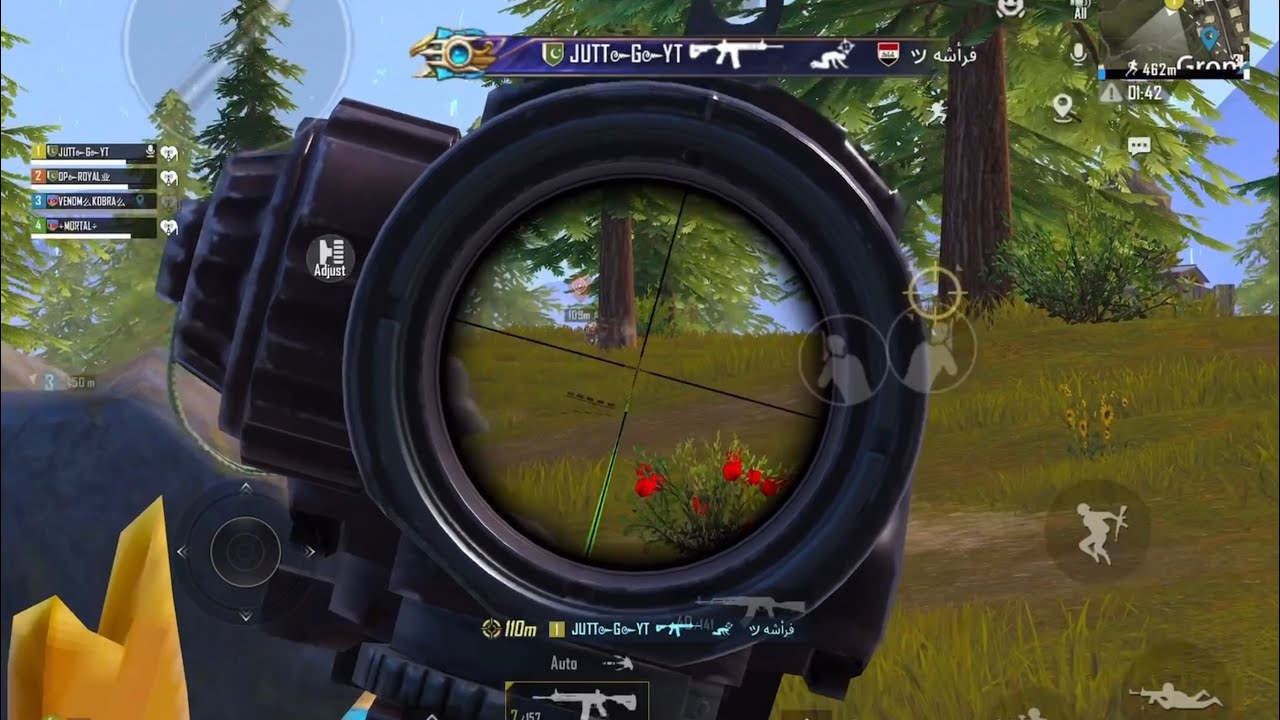 X Jutt g yt game play 15 kills 1v4 - YouTube