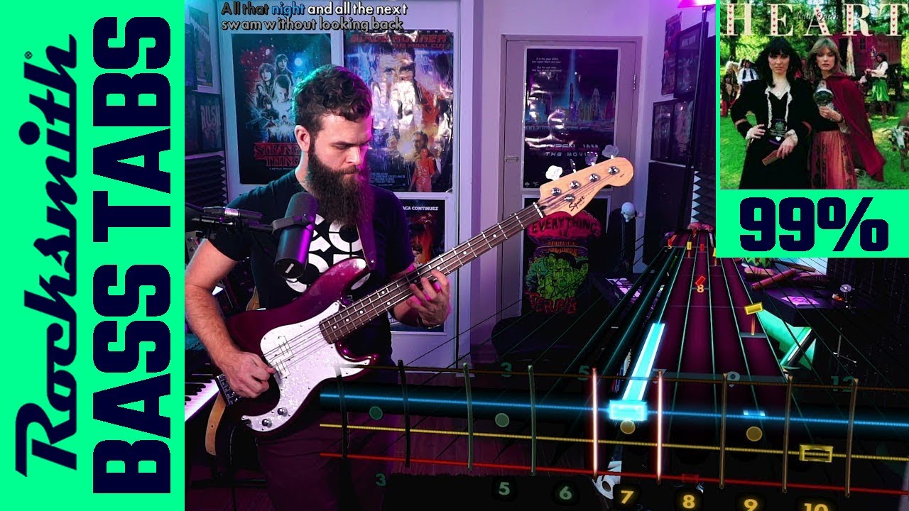 Heart－Barracuda｜Bass Tabs [E Standard][Rocksmith] - YouTube