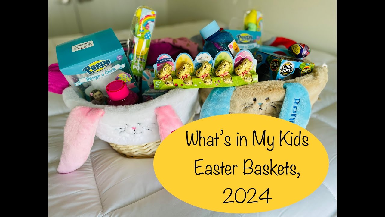 What's in My Kids Easter Baskets 2024, Practical Ideas! - YouTube