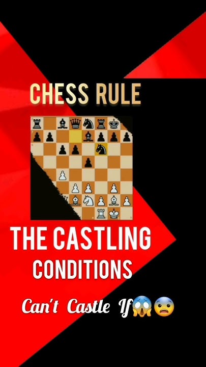 Principles of Castling in Chess! How to play chess Part 16 #chess - YouTube