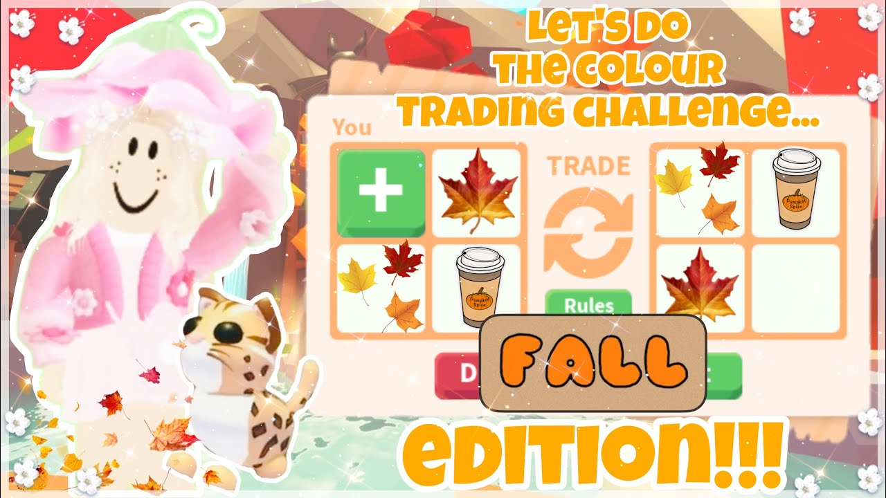 🍂🧡LET’S BUILD AN AUTUMN INVENTORY IN ADOPT ME!🧡🍂 🧶TRADING CHALLENGE!🧶 ...