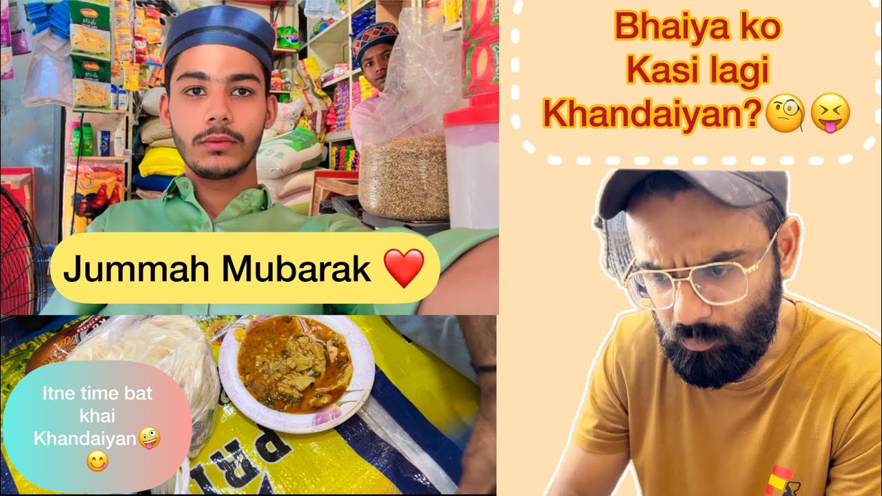 Khandaiyan khai itne din bat ️😝|Muzammil Qureshi vlogs - YouTube