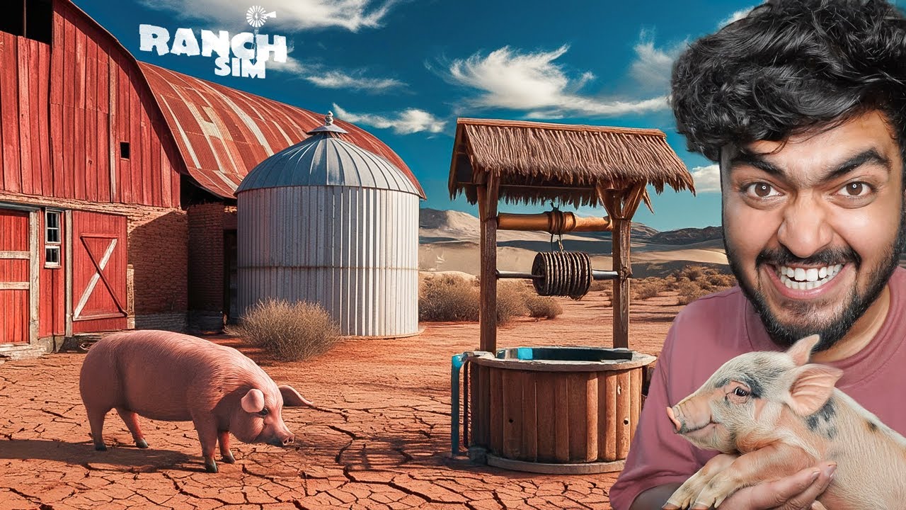 I BUILD AN AUTOMATIC FEEDER! | RANCH SIMULATOR GAMEPLAY #2 - YouTube