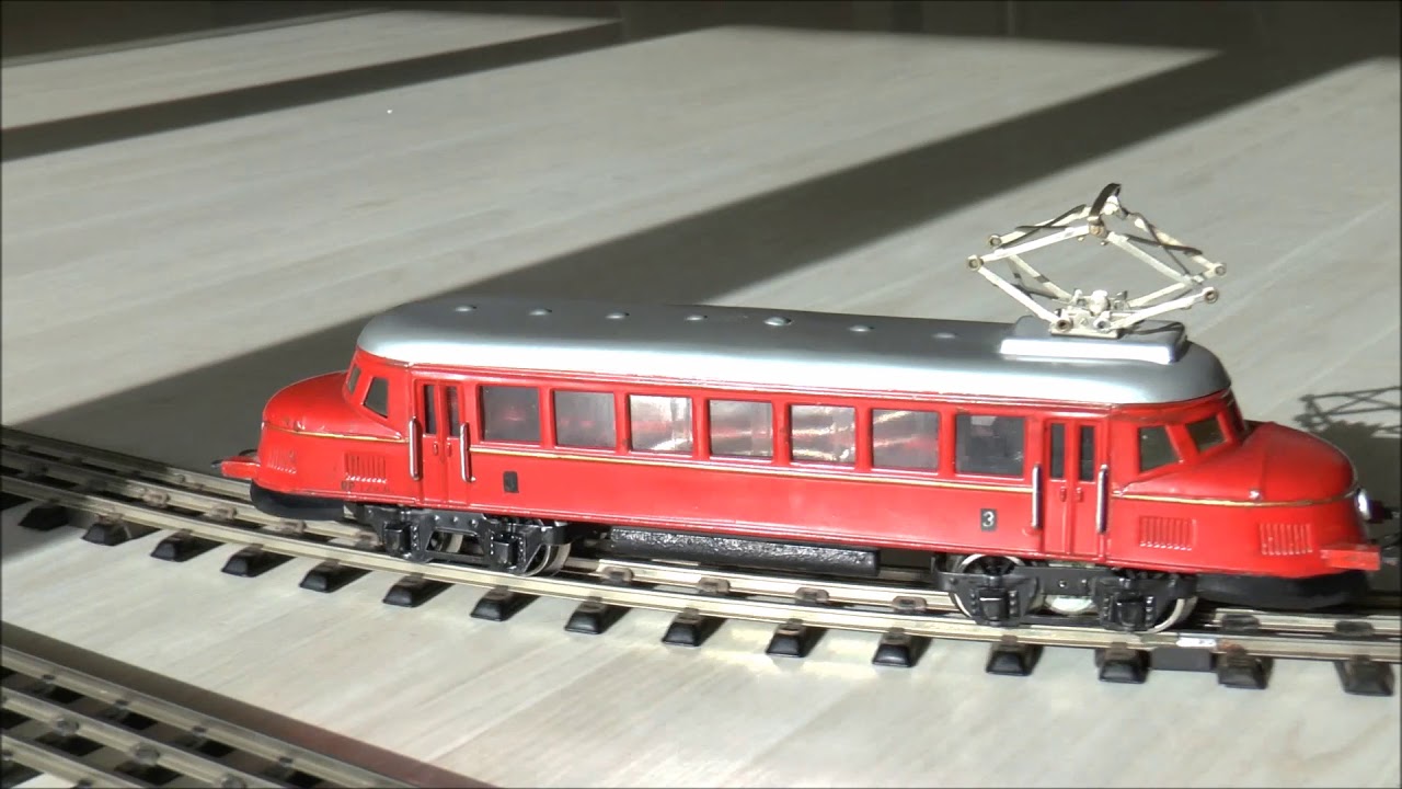 Roter Pfeil in Vorbild und Modell Märklin Spur 0 - YouTube