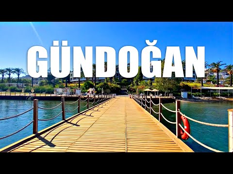 BODRUM GÜNDOĞAN TURU - BODRUM GUNDOGAN WALKING TOUR RELAX MUGLA TURKEY 4K#gündoğan#bodrum#turkey