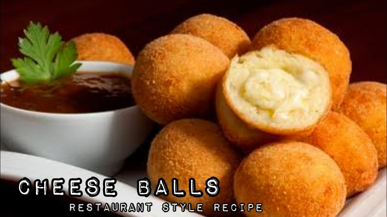 Restaurant style Cheese Balls Recipe 🤫😋 - YouTube