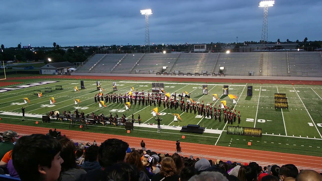 Harlingen High School Big Red Cardinal Marching Band at Pigskin ...