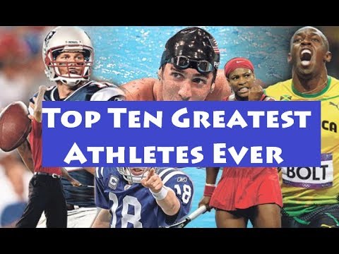 Top Ten Greatest Athletes of All Time - YouTube