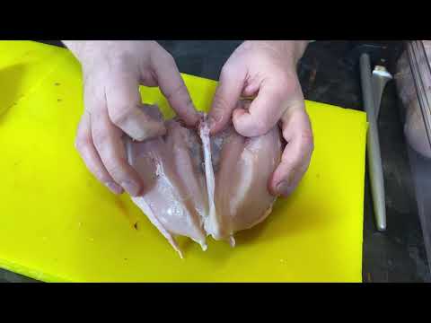 TAVUĞUN GÖĞÜS ETİNİN KEMİĞİNDEN AYRILMASI