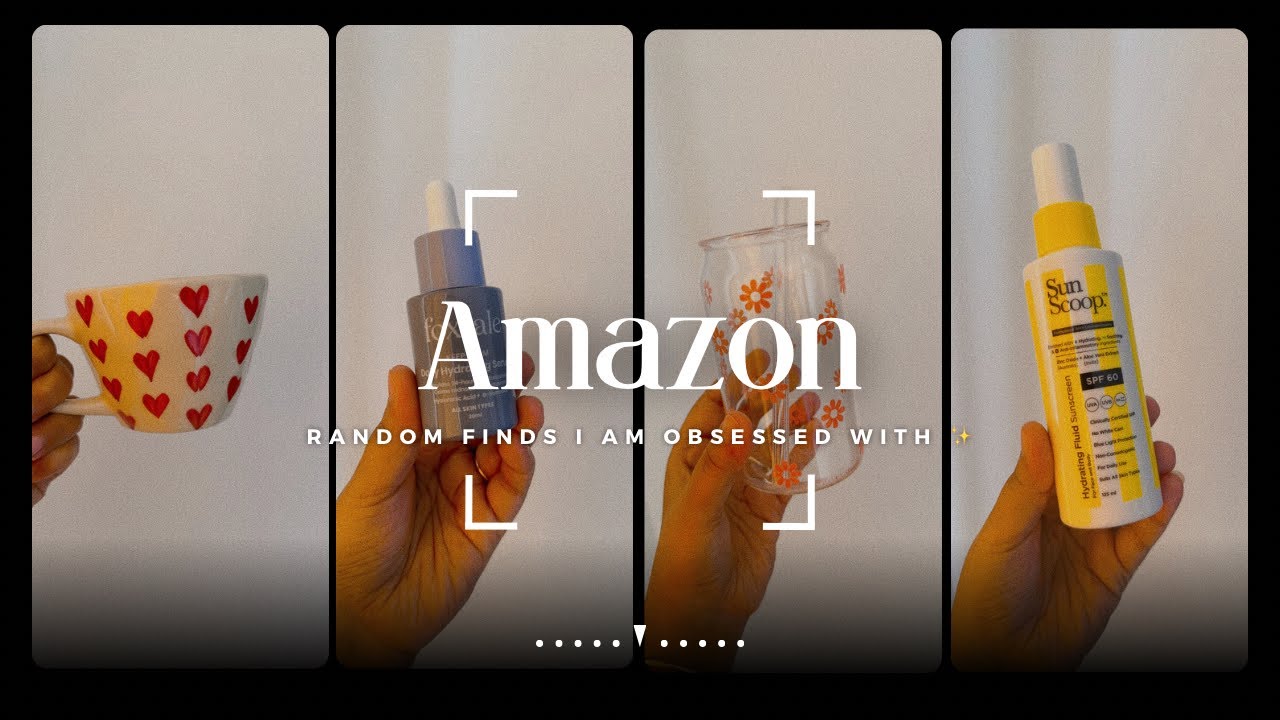 Random ‘AMAZON FINDS’ I’m obsessed with || Skincare, Travel essential ...