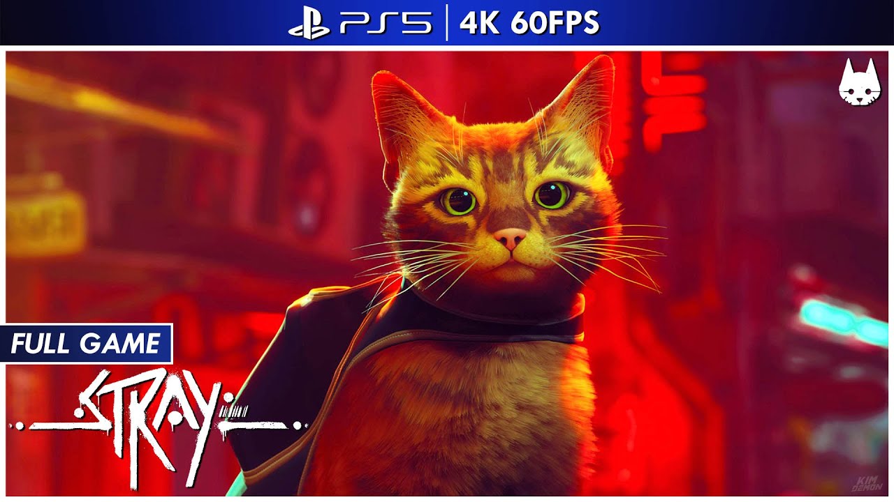 STRAY | PS5 | Full Game (4K 60FPS) - YouTube
