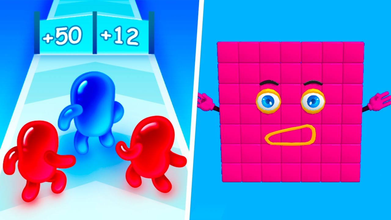 Join Blob clash vs Number Blocks - 1⭐ Freeplay Gameplay Walkthrough ...