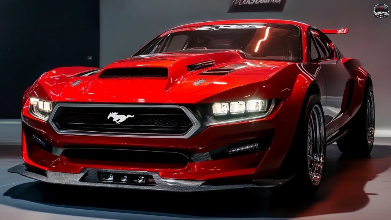 2025 Ford Mustang: V-8 Power Meets Next-Gen Innovation! - YouTube