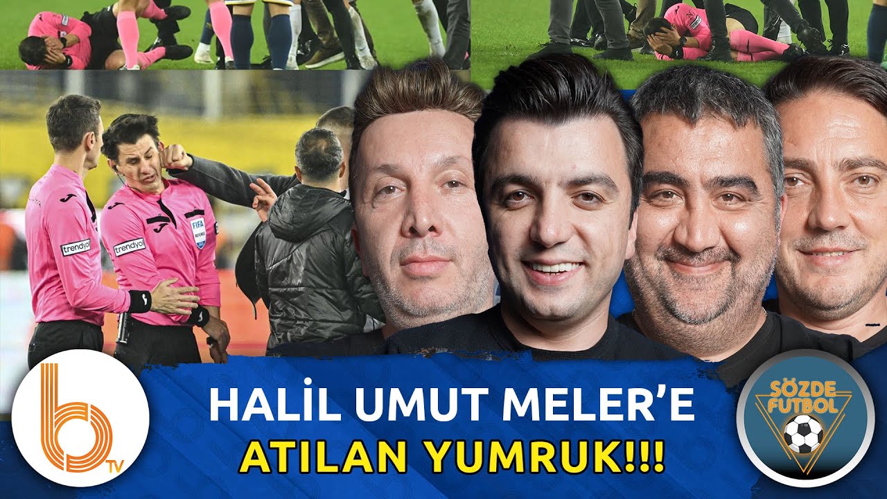 Halil Umut Meler'e Atılan Yumruk! TARİHİ YAYIN ! | Bışar Özbey, Ümit ...