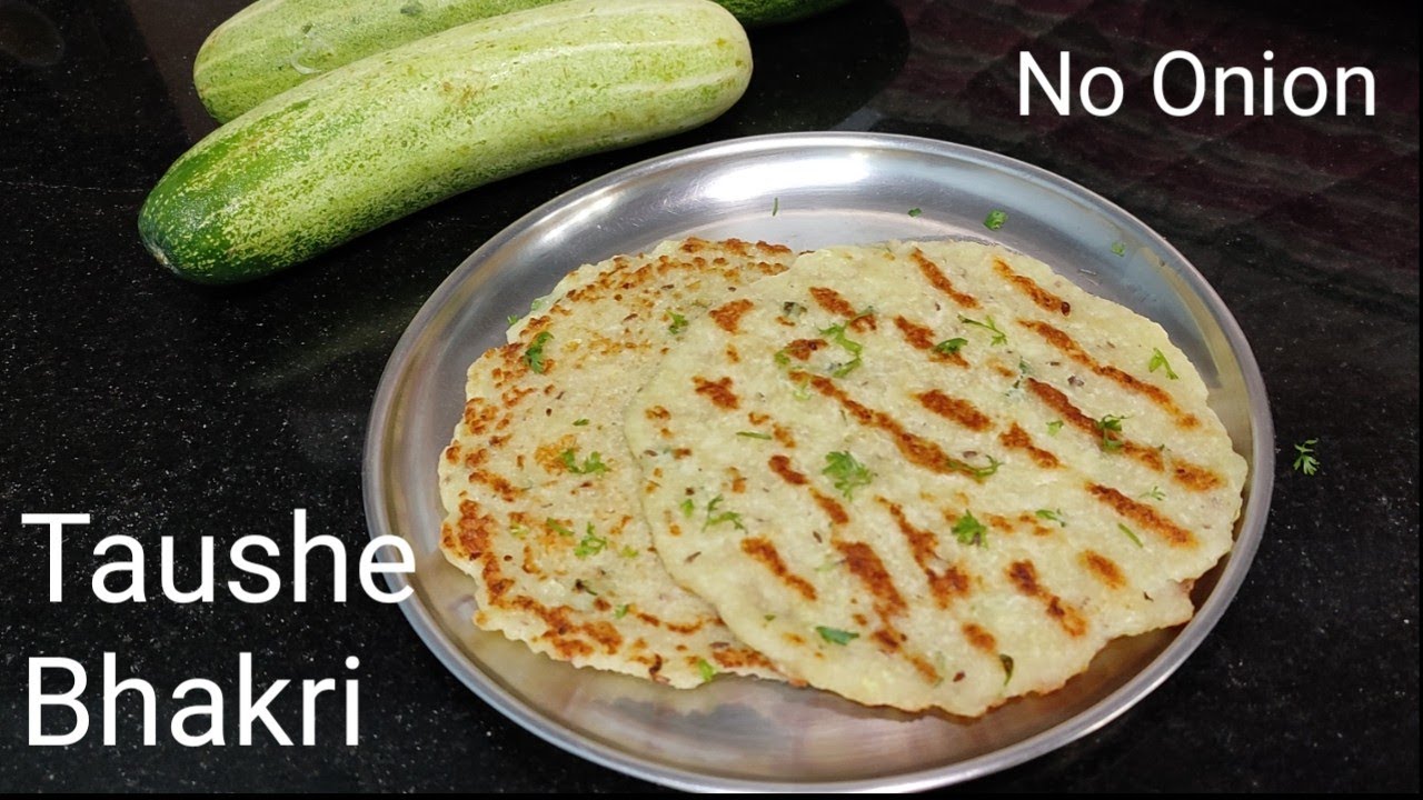 Tavshe Bhakri|Semolina- Cucumber Bhakri |Healthy Tasty Quick Breakfast ...