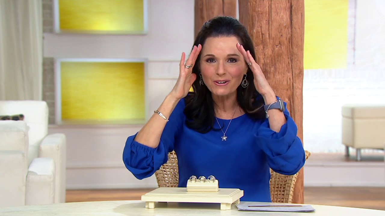 Or Paz Sterling Silver Spinner Ring on QVC - YouTube