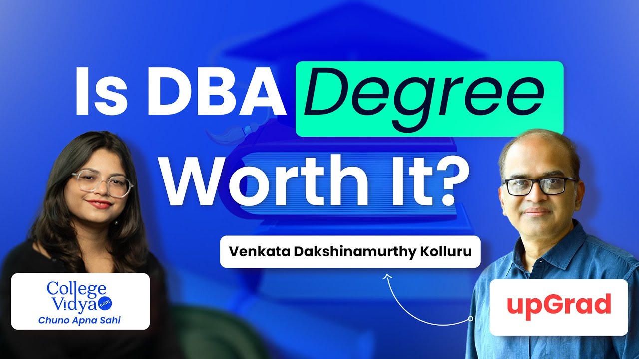 Is the DBA Program valid in India as well as Abroad? ft. Venkata ...