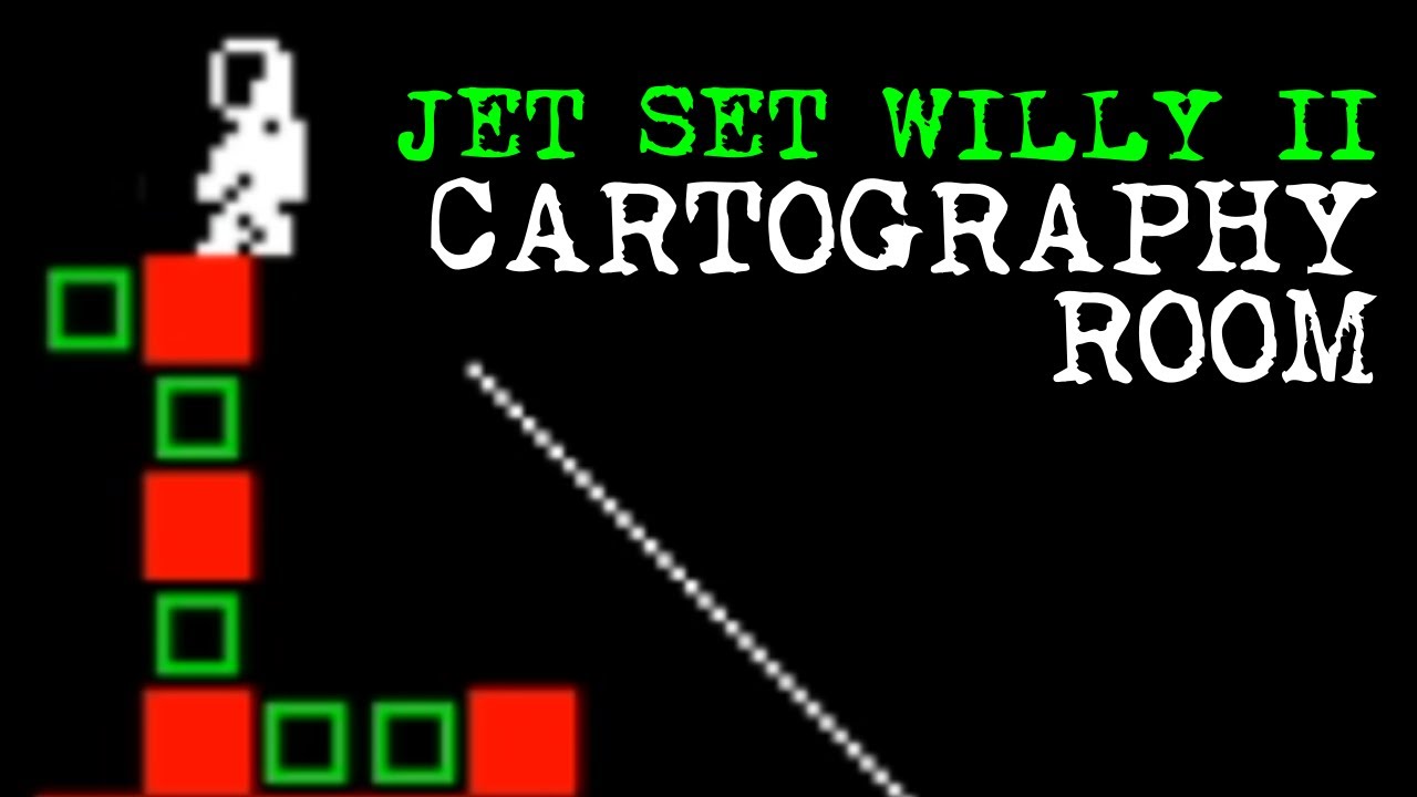 Jet Set Willy 2 (ZX Spectrum) - Cartography Room Item speedrun in 3:32 ...