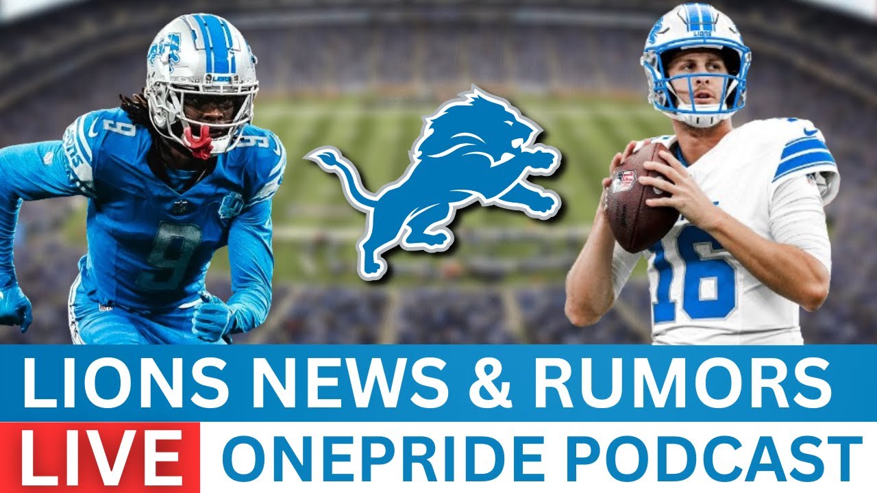 Detroit Lions News & Rumors: Detroit Lions Draft Breakdown - YouTube