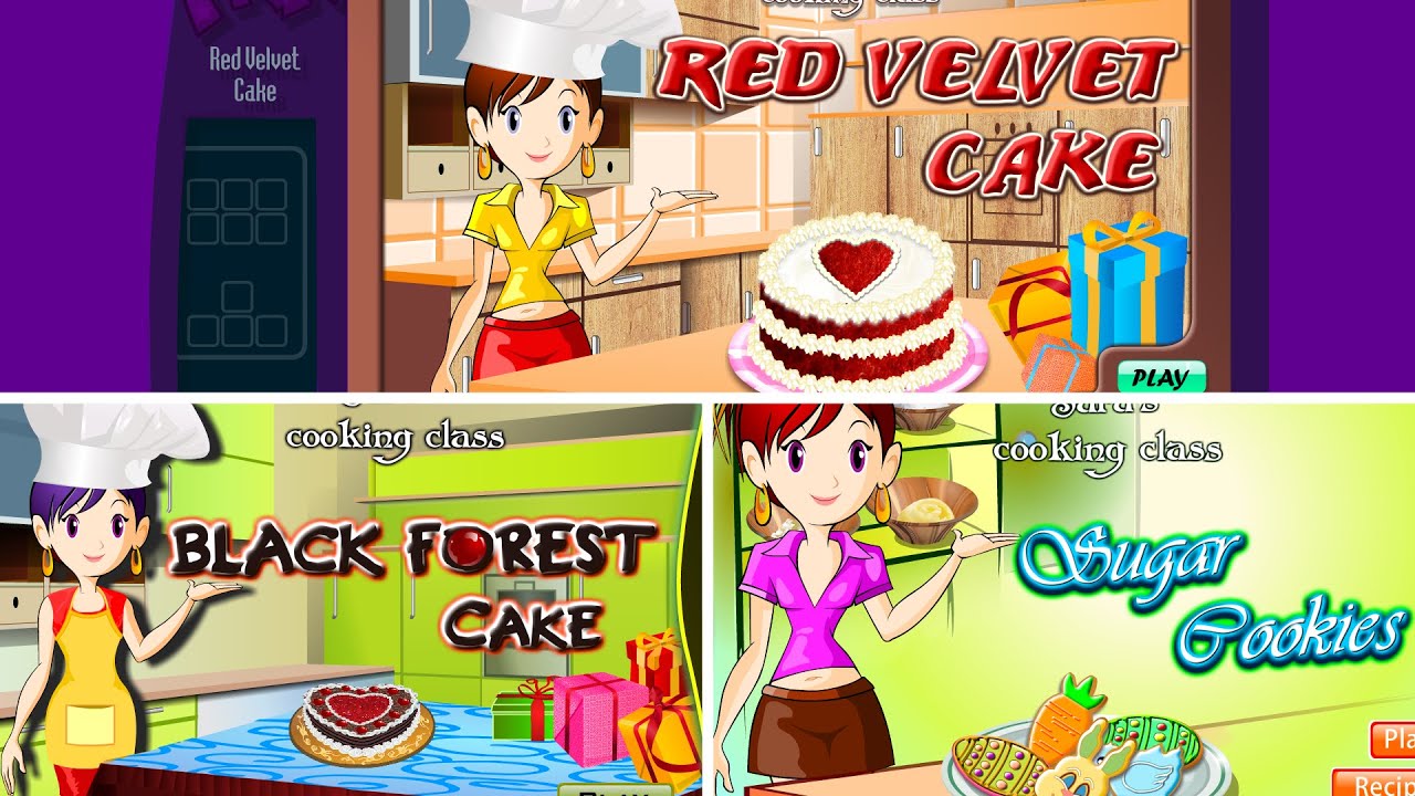 FRIV CLASSIC GAMES | Sara's Cooking Games - Gameplay Part 1 - YouTube