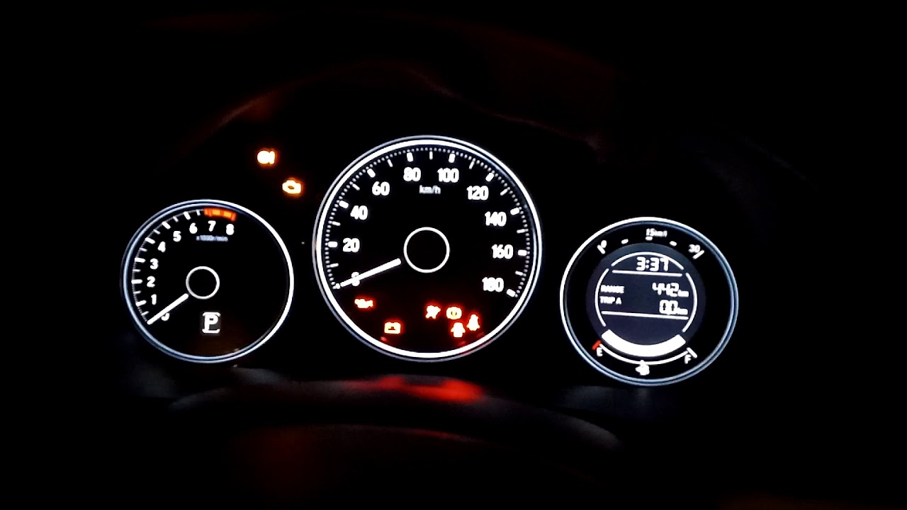 Honda brv meter's feature - YouTube