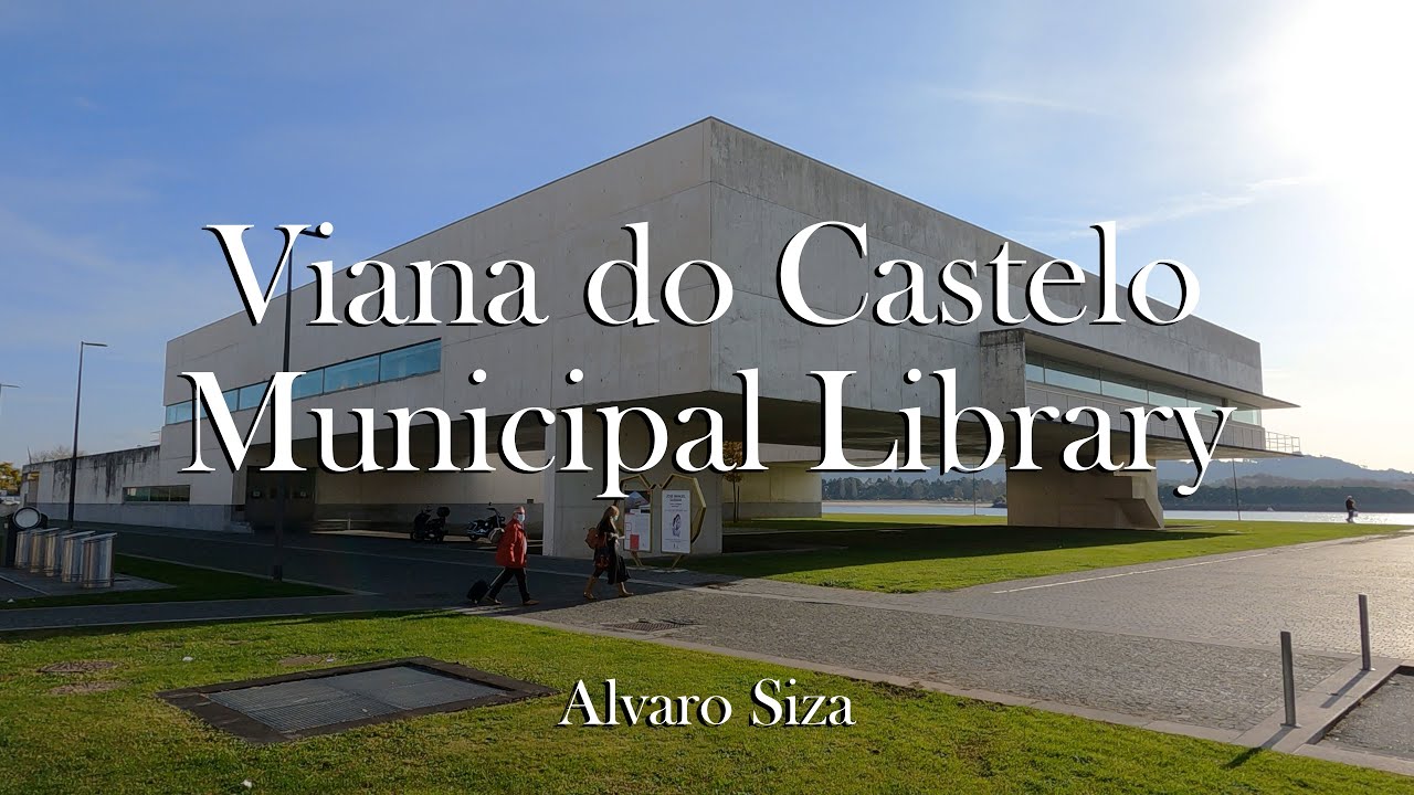 🧐 건축답사_07 l Viana do Castelo Municipal Library - 알바로 시자 - YouTube