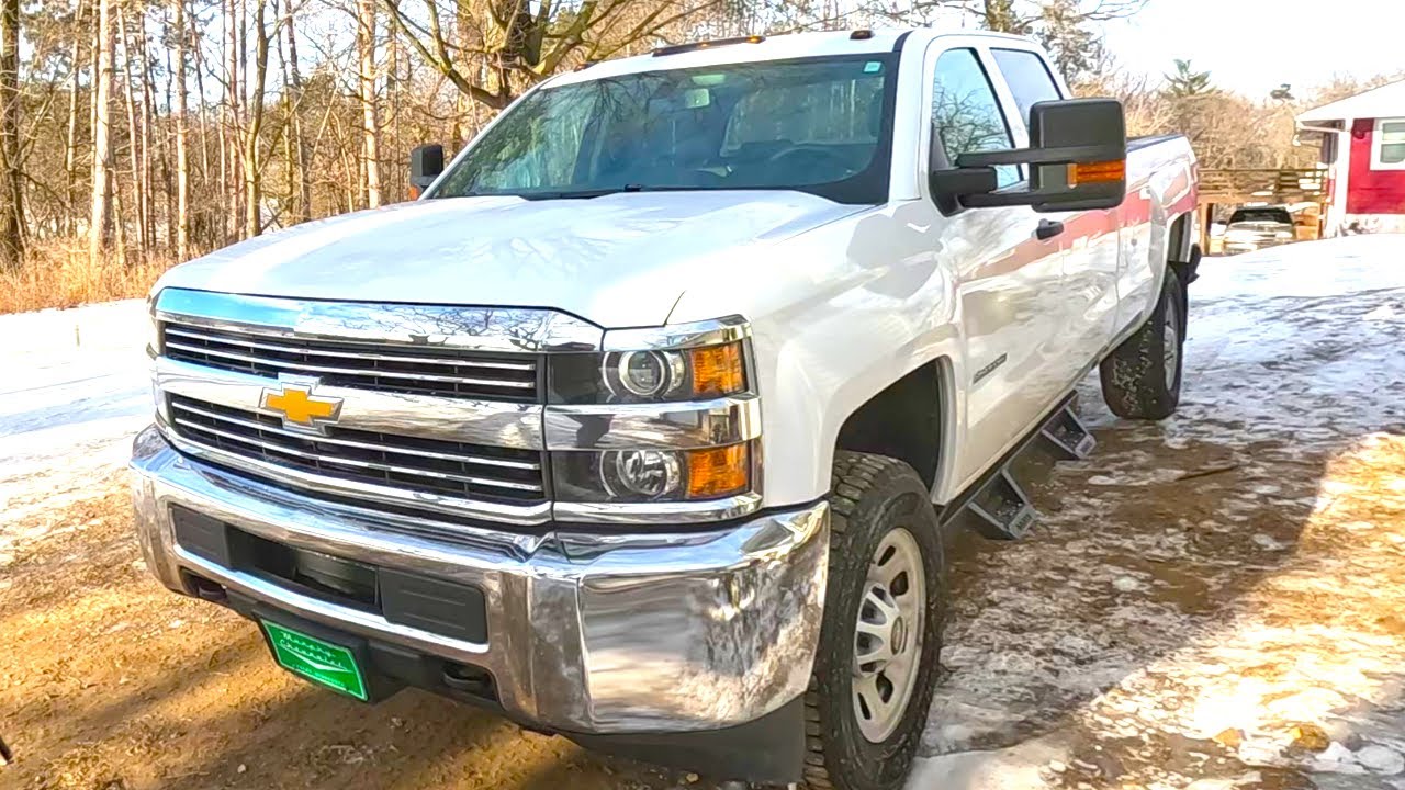 My NEW TRUCK! Chevy Silverado 3500HD Crew Cab Long Box! - YouTube