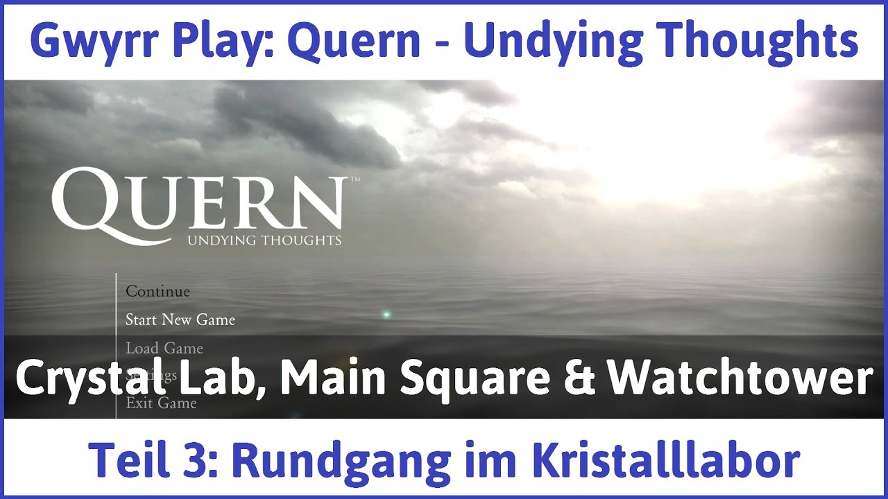 Quern Teil 3: Rundgang im Kristalllabor - Let's Play - YouTube