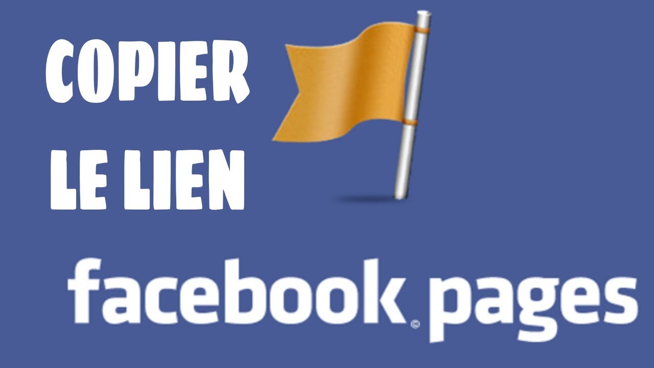 COMMENT COPIER LE LIEN DE MA PAGE FACEBOOK - YouTube