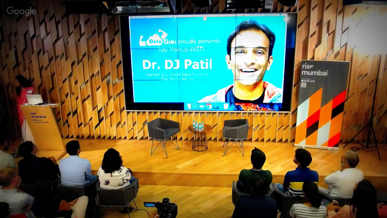 Dr. DJ Patil at DataGiri - data science and opportunity ahead - YouTube